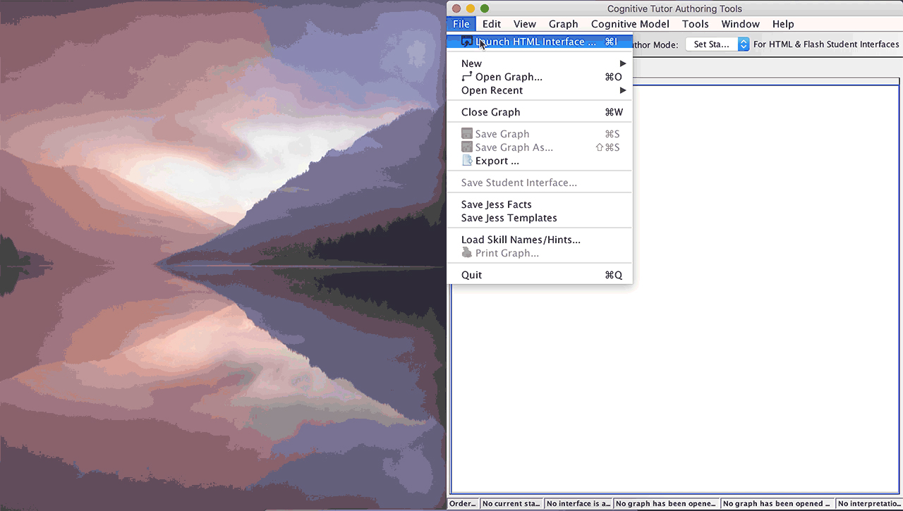 Creating an Example-Tracing Tutor
